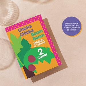 Chicka Chicka Boom Boom Welcome Sign, Storybook Welcome Sign, Book Baby ...