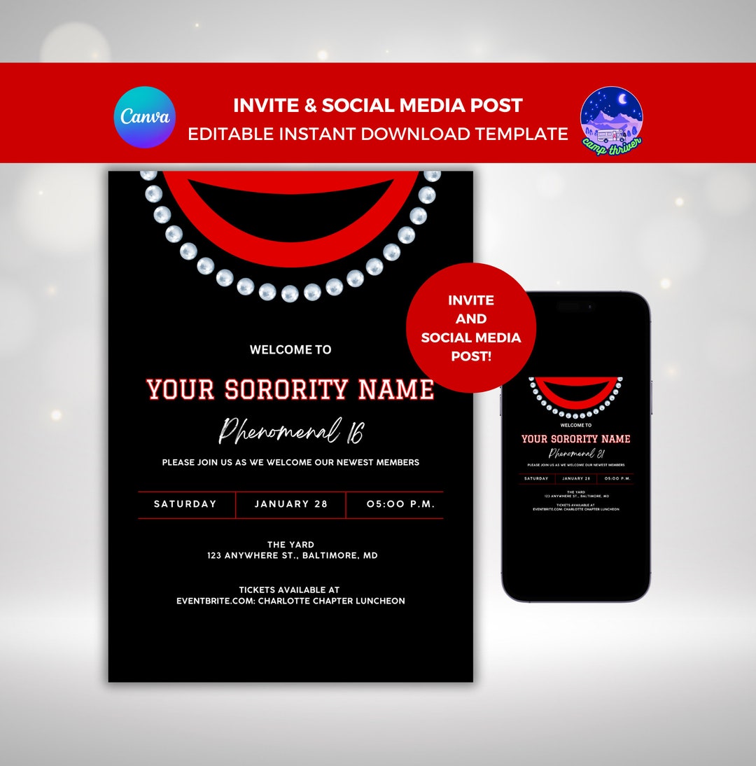 Sorority Flyer, Probate Invite, Delta Flyer, Sorority Crossing, Social ...