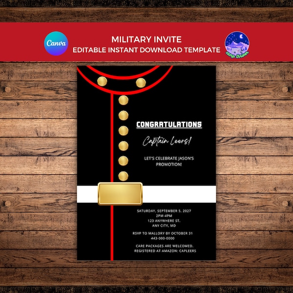 Welcome Home Military Invitations - Etsy