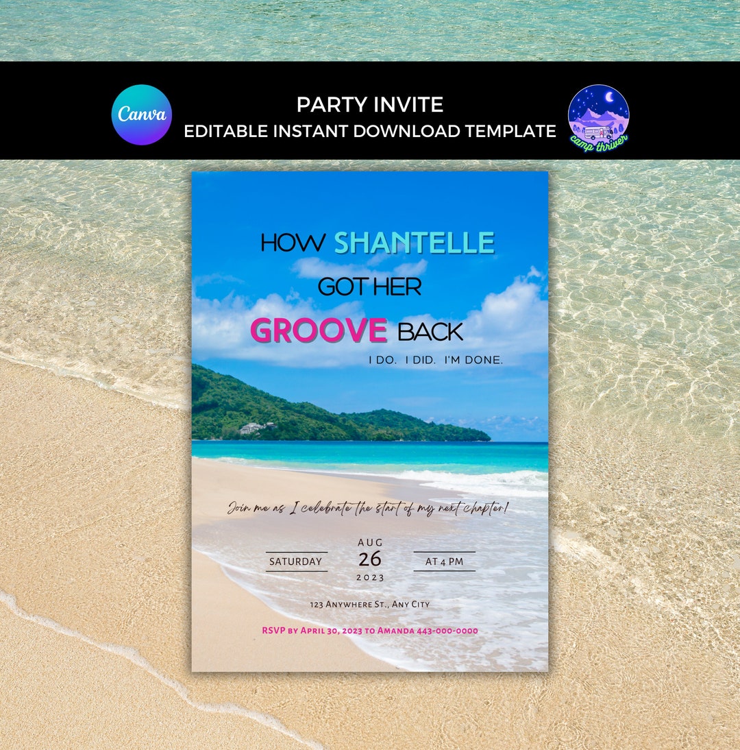 Divorce Party Invitation, Break up Party Invitation, Stella Groove ...