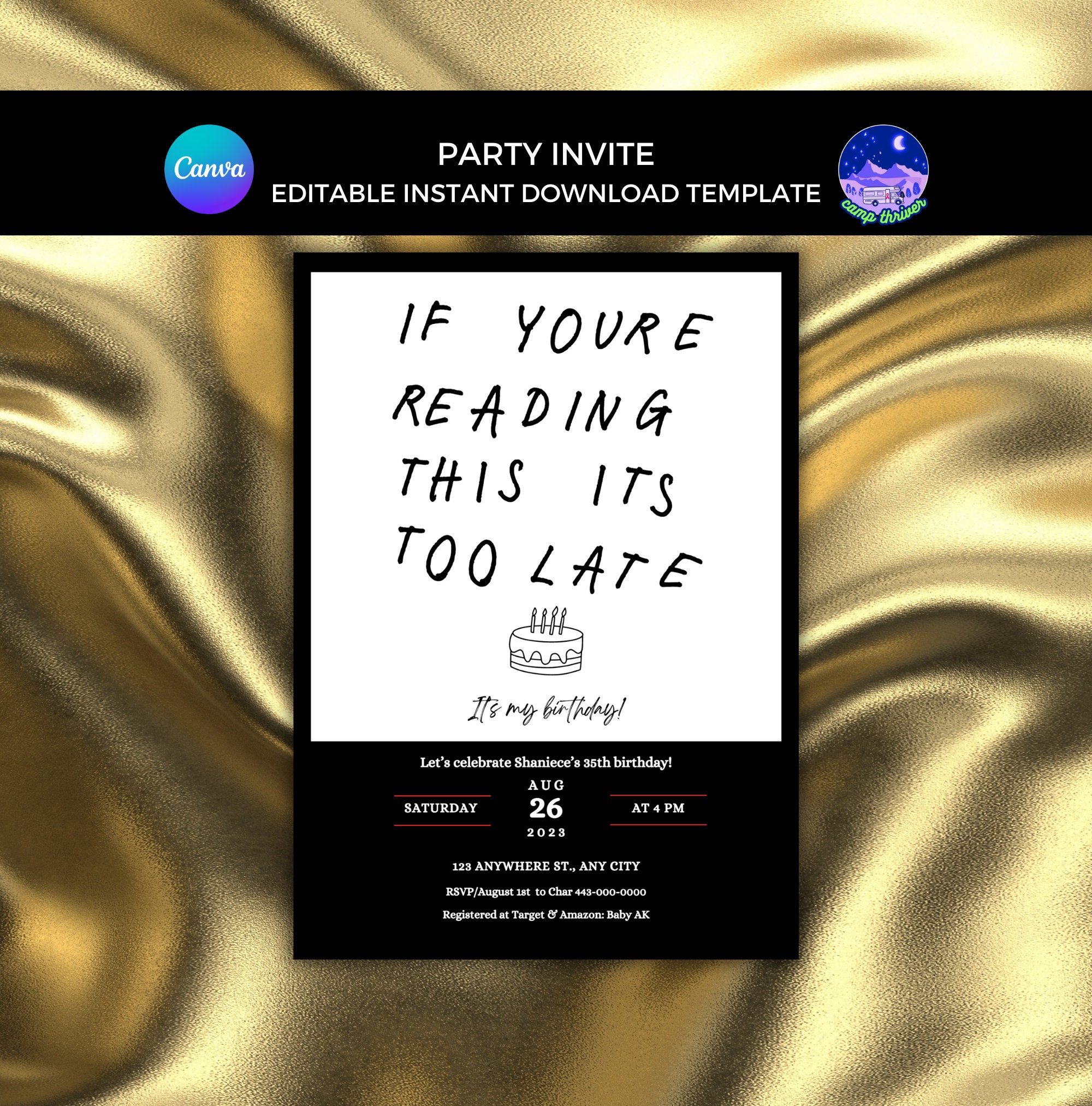 Hip Hop Birthday Invitation, Rap Birthday Invitation, Music Birthday ...