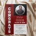 HBCU Graduation Invitation, Maroon and White Graduation Invite ...