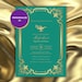 Aladdin Quinceanera Invitation: Arabian Nights Princess Party (digital ...