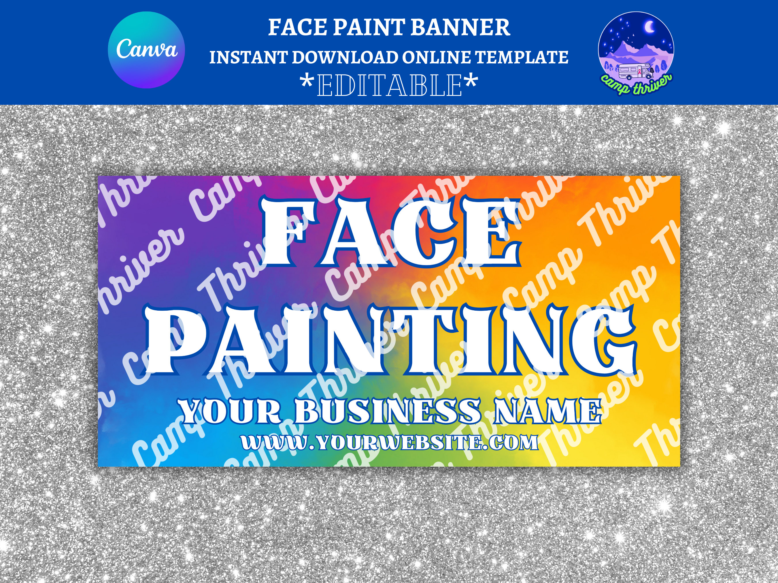 Face Painting Banner