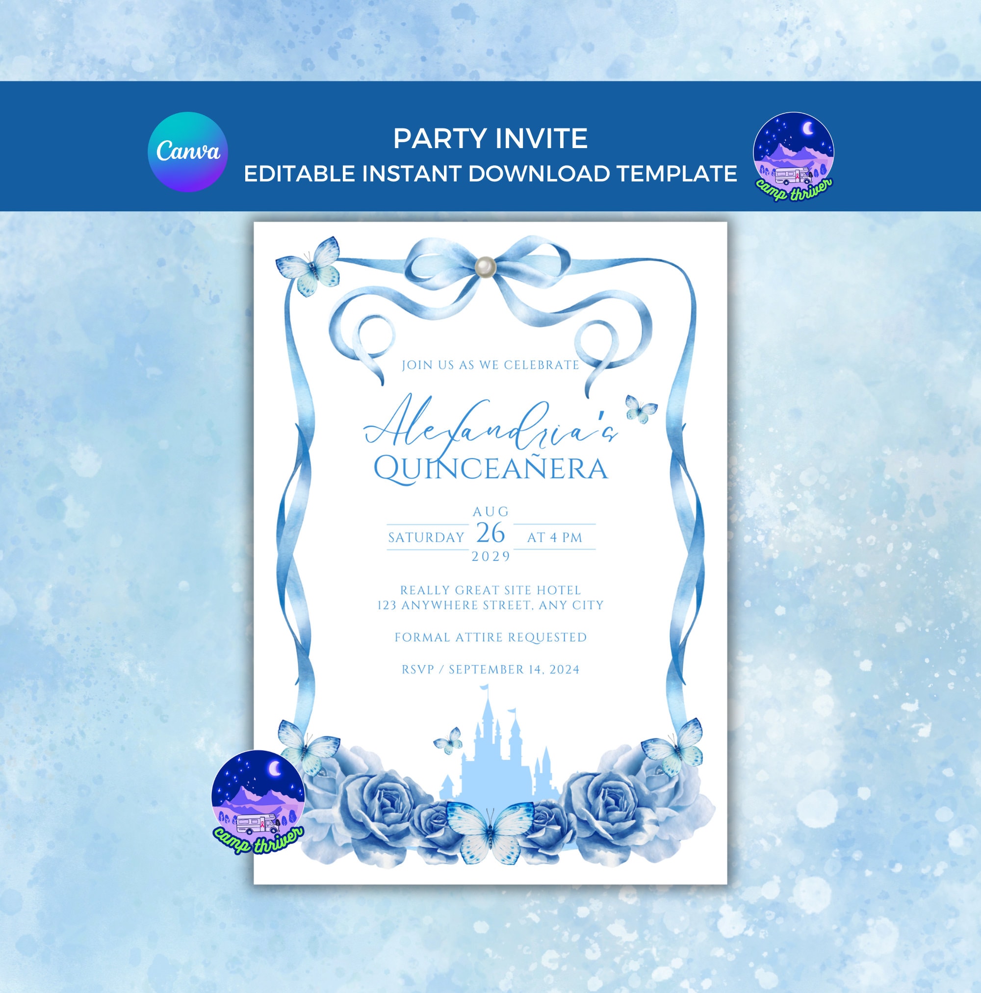 Cinderella Quince Invitation Wording Examples