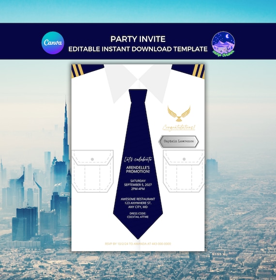 Pilot Retirement Party Invitations Firefighter Retirement Invitation
