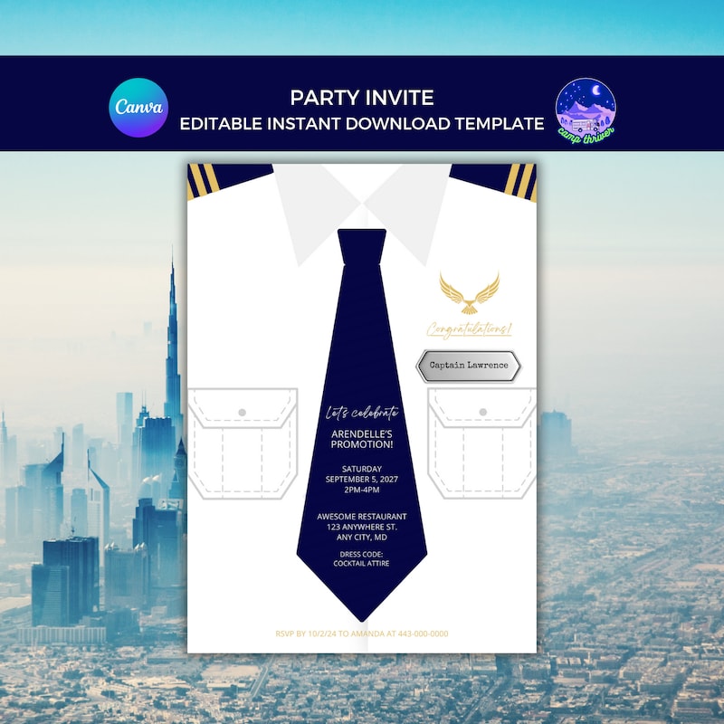 Pilot Theme Party - Etsy