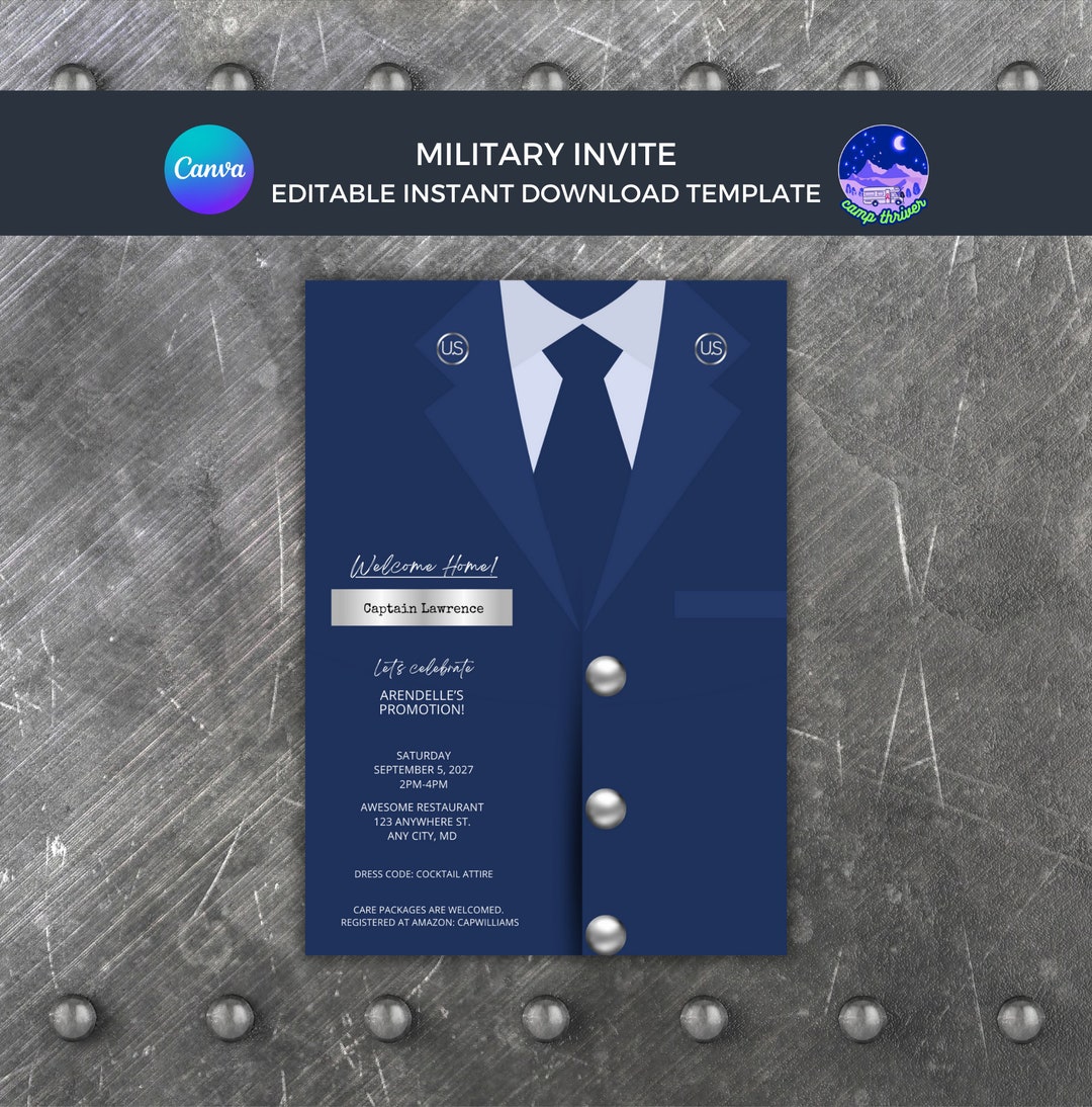 Military Party Invite, Military Welcome Home, Air Force Retirement ...