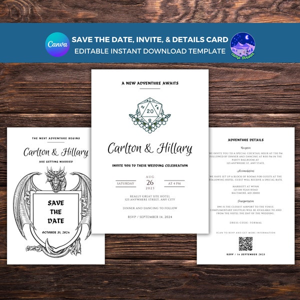 Nerdy Wedding - Etsy