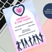 K Pop Invitation, K Pop Invite, K-pop Birthday Party Invitation, K-pop ...