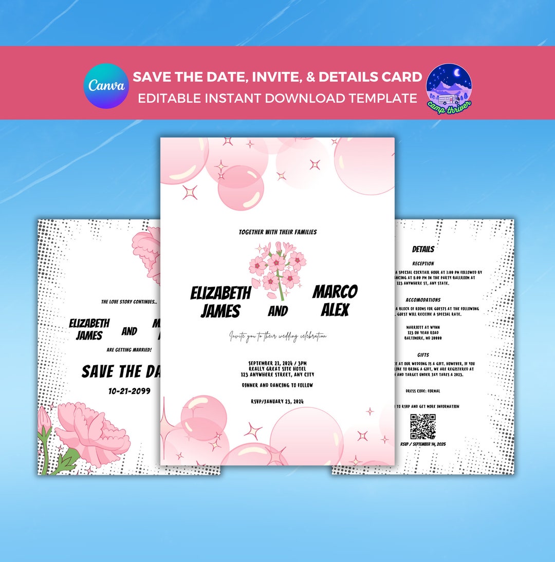 Anime Wedding Invite, Manga Wedding Invite, Video Game Wedding Invite ...