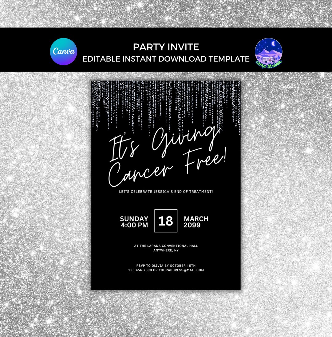Bye Bye Boobies Invite, Cancer Free Party Invitation, Breast Cancer ...