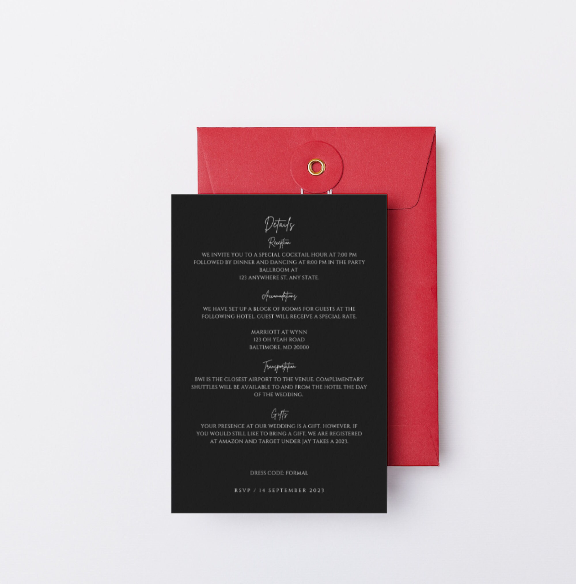 Moon Phase Wedding Invitation, Constellation Wedding Invitation, Zodiac ...
