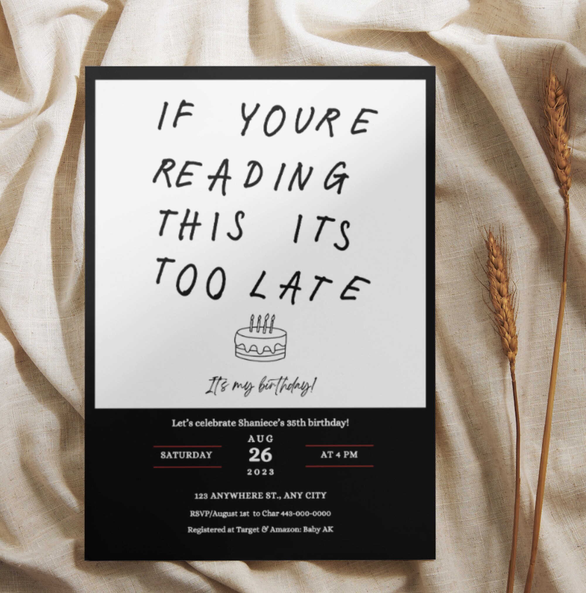 Hip Hop Birthday Invitation, Rap Birthday Invitation, Music Birthday ...