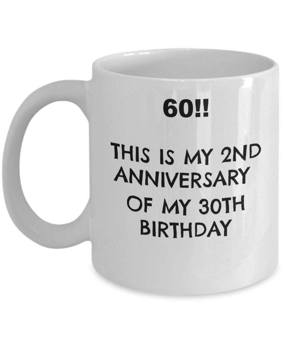 60th Birthday Coffee Mug, 60th Birthday Mug, 60th Birthday - Etsy