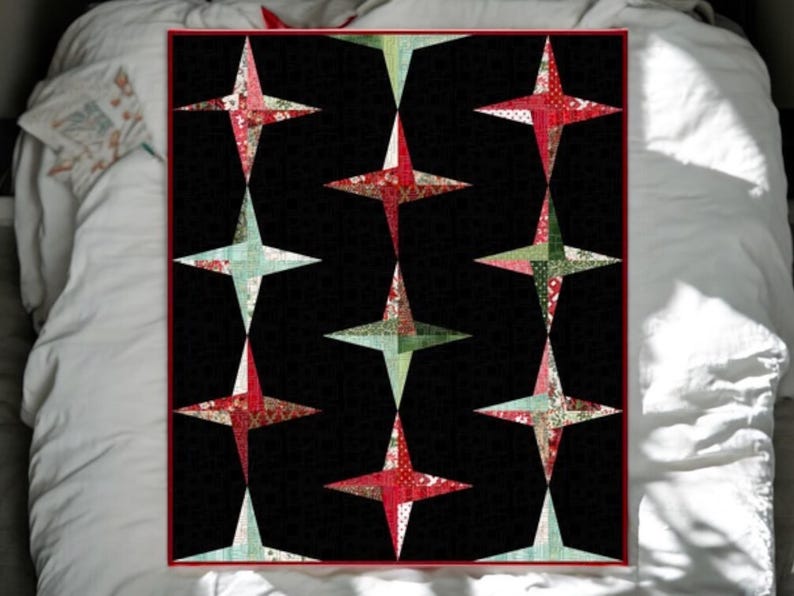 Quilt Kit, Rising Star, Featuring RJR Fabric, Create Your Own Stunning ...