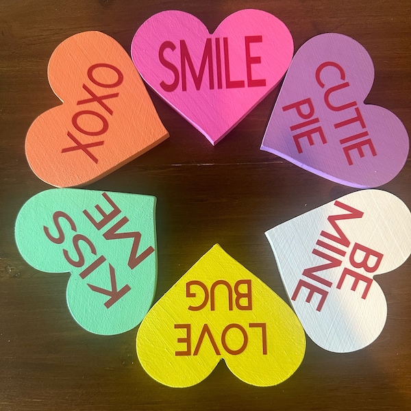 Conversation Hearts - Etsy