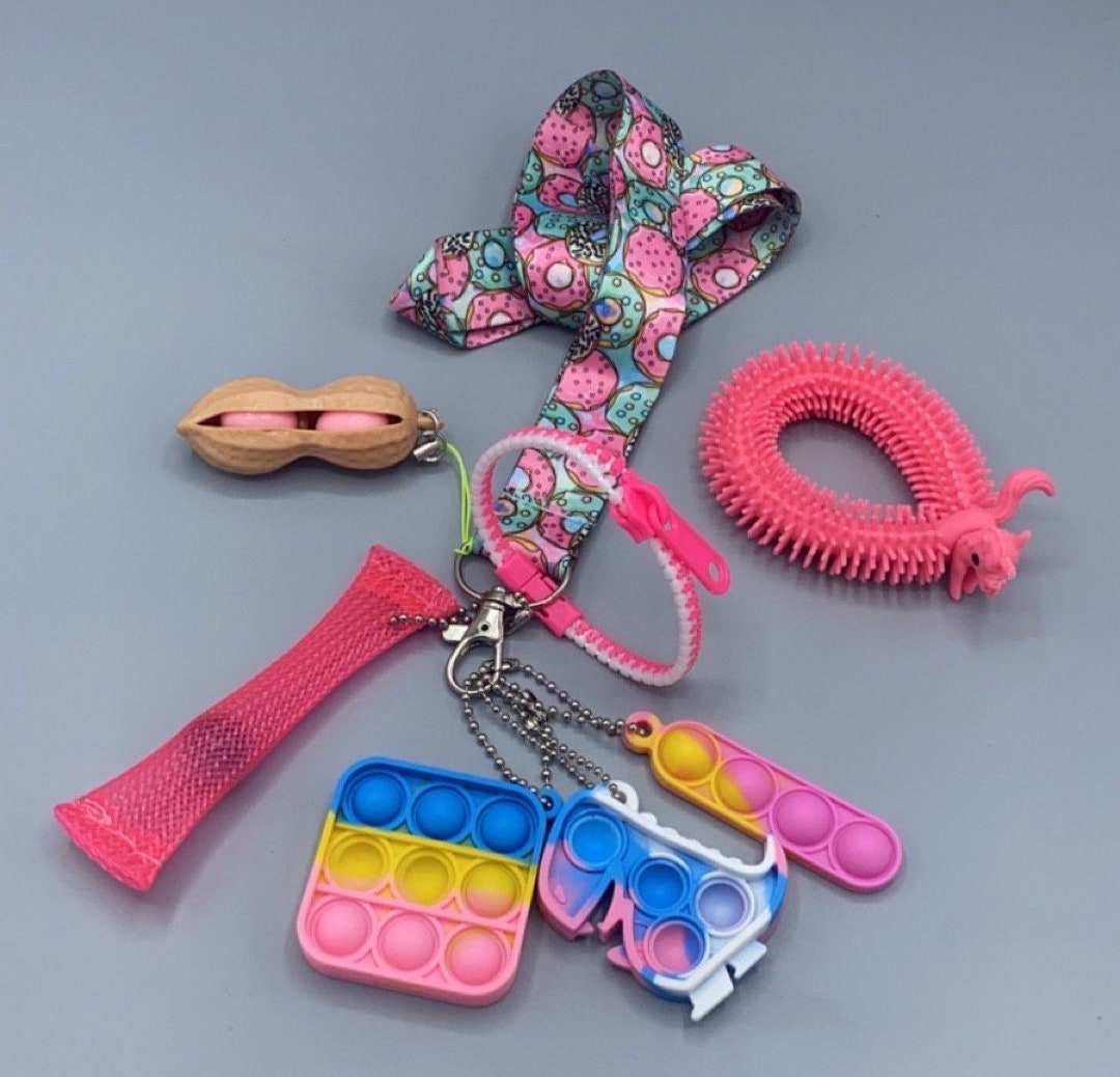 Sensory Lanyards Donuts Sensory Play Fidget Sensory Toys ADHD Autism ...