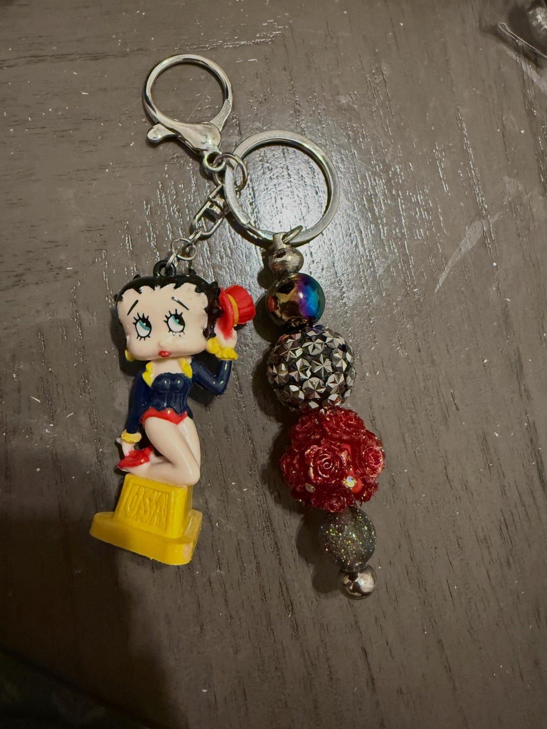 Betty Boop Keychain - Etsy