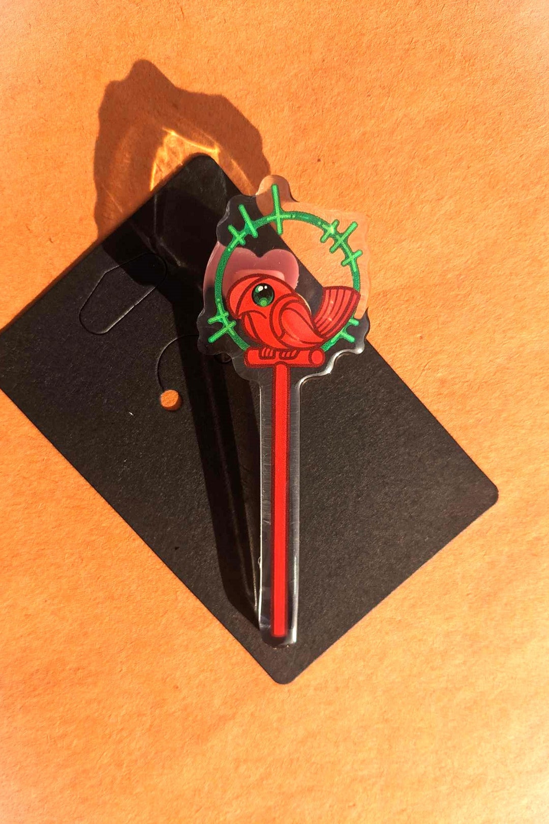 The Ancient Magus' Bride Robin Staff Acrylic Pin 3.5inch - Etsy