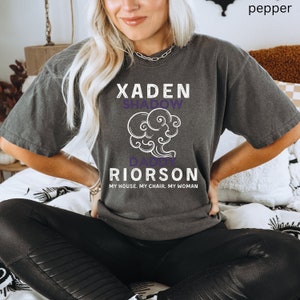 Xaden Riorson Shadow Daddy Tee (officially Licensed) | Fourth Wing ...