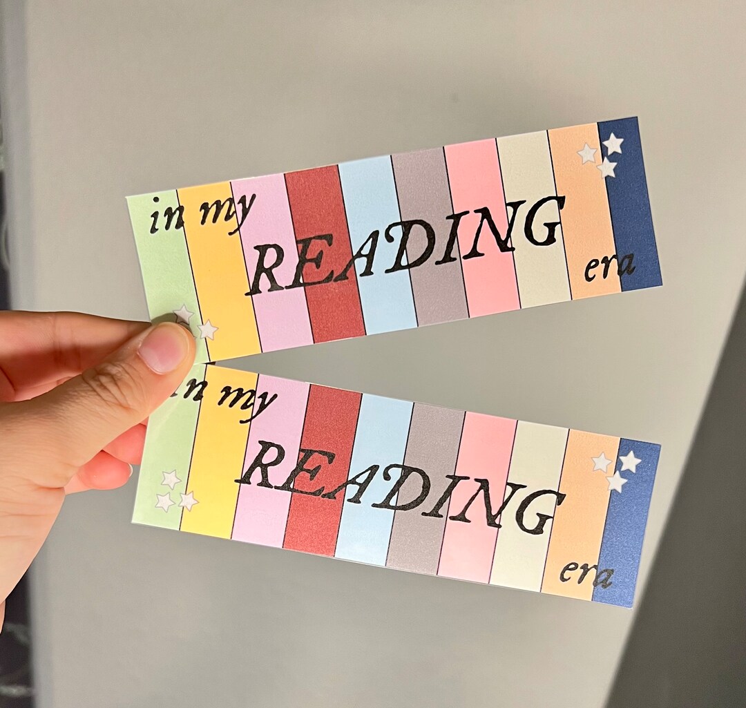 In My Reading Era Bookmark Bookish Gifts Bookmarks - Etsy