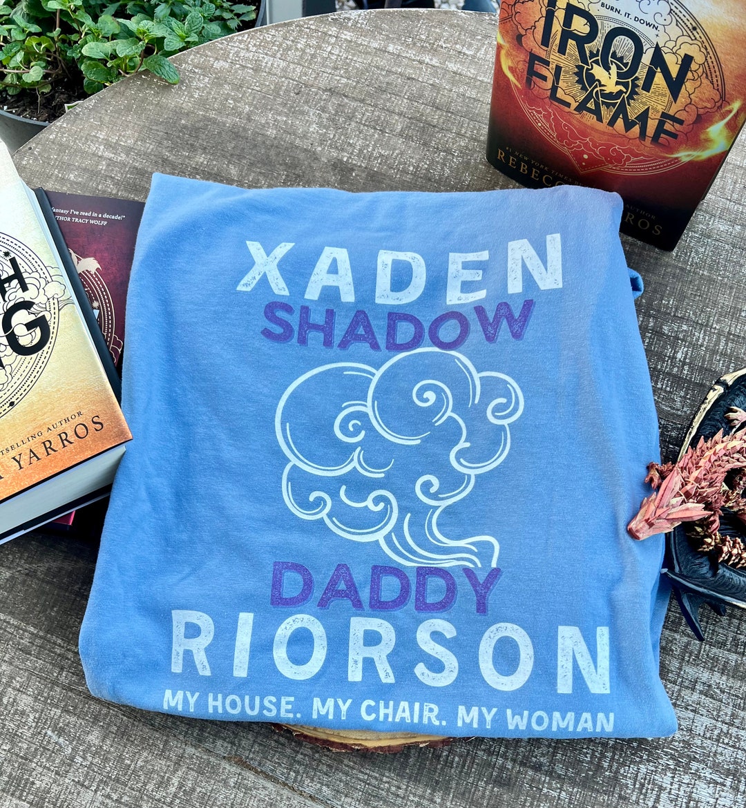 Xaden Riorson Shadow Daddy Tee (officially Licensed) | Fourth Wing ...