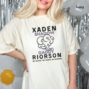 Xaden Riorson Shadow Daddy Tee (officially Licensed) | Fourth Wing ...