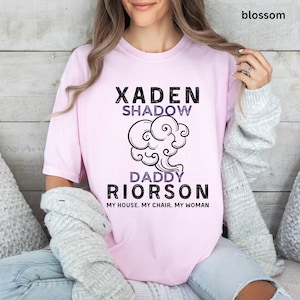 Xaden Riorson Shadow Daddy Tee (officially Licensed) | Fourth Wing ...