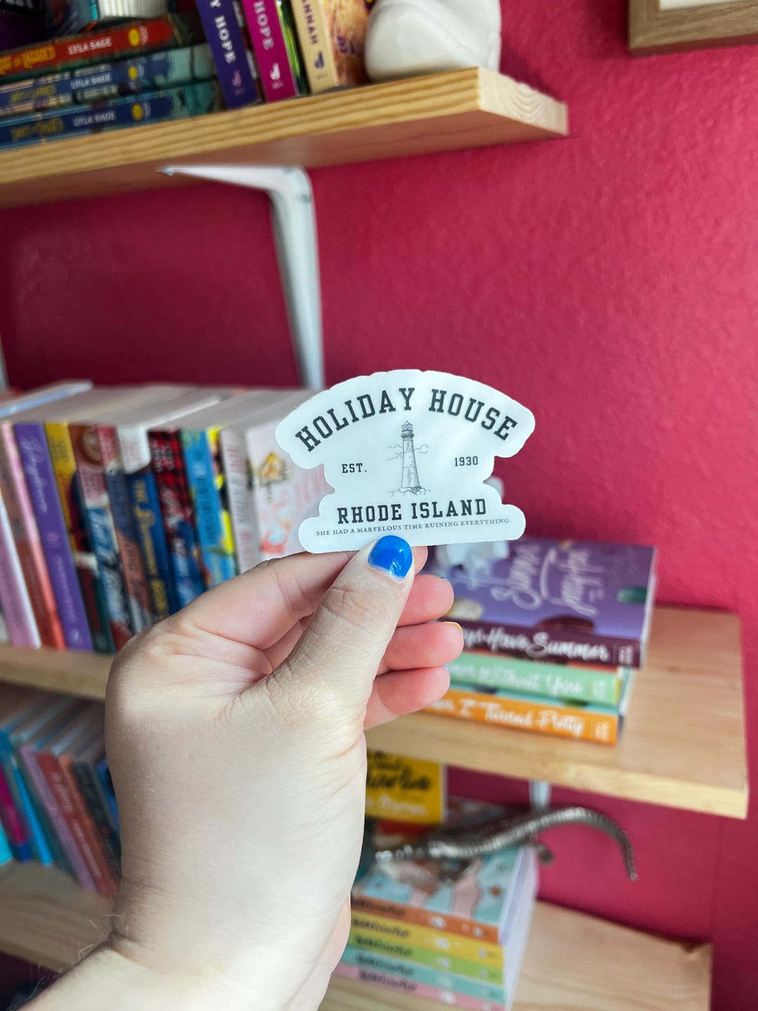 Holiday House Rhode Island Sticker | Water Bottle Sticker | the Last ...