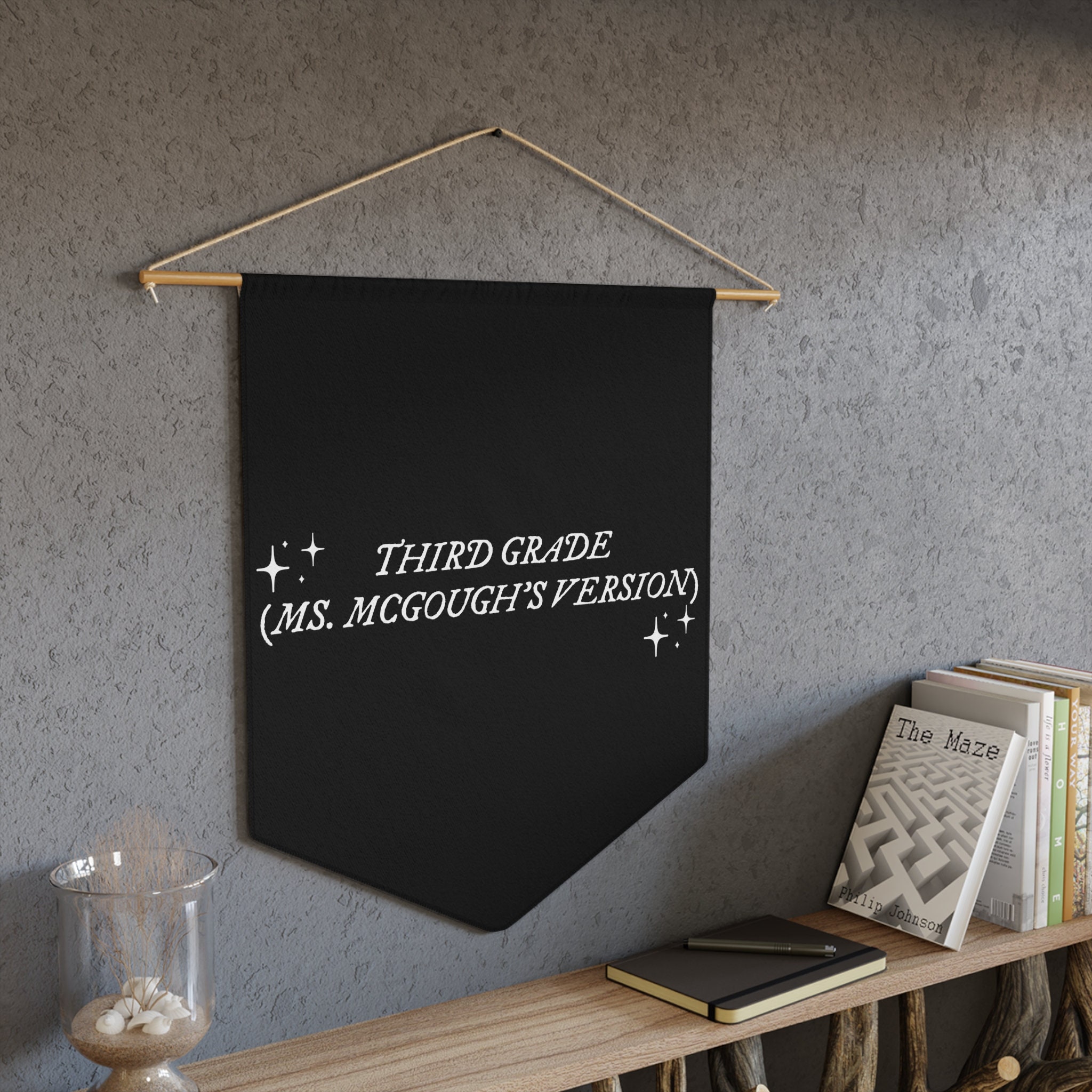 Teacher's Version Classroom Decor Pennant CUSTOM - Etsy