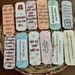 Lyric Bookmarks - Etsy