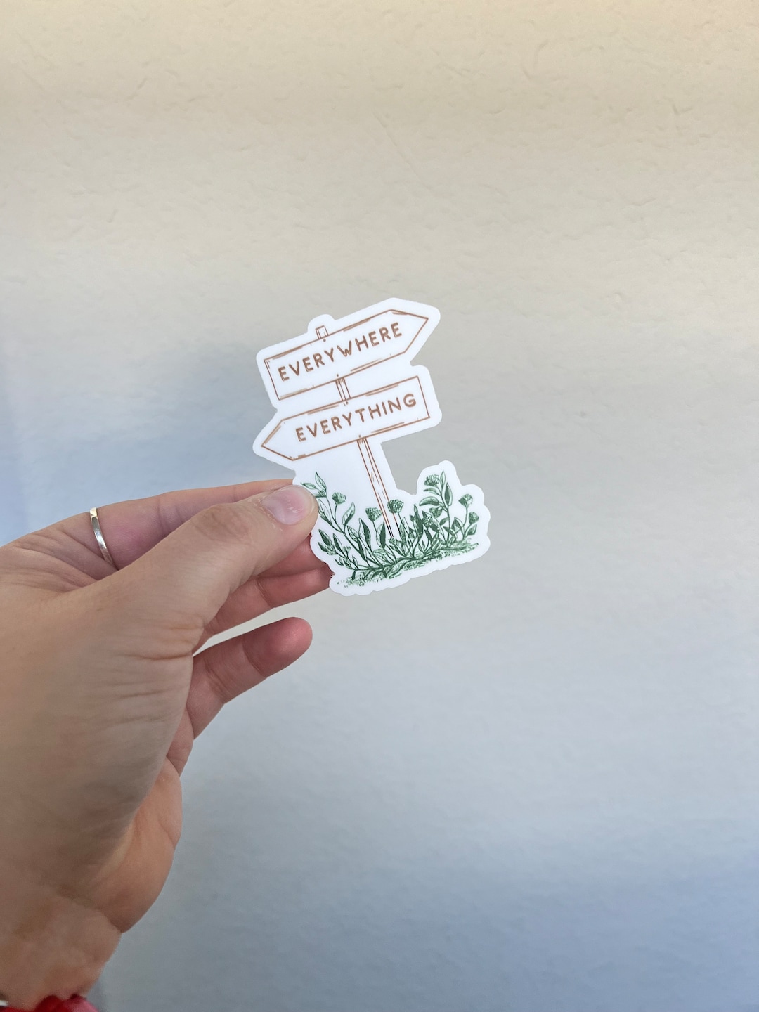 Everywhere and Everything Sticker - Etsy
