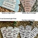 Lyric Bookmarks - Etsy