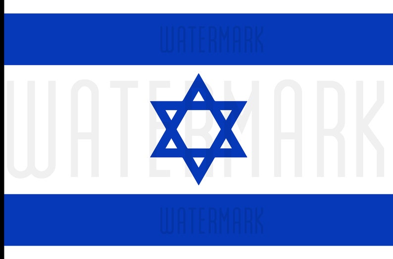 Israel State Flag, SVG, Israeli, Cut File - Etsy Australia
