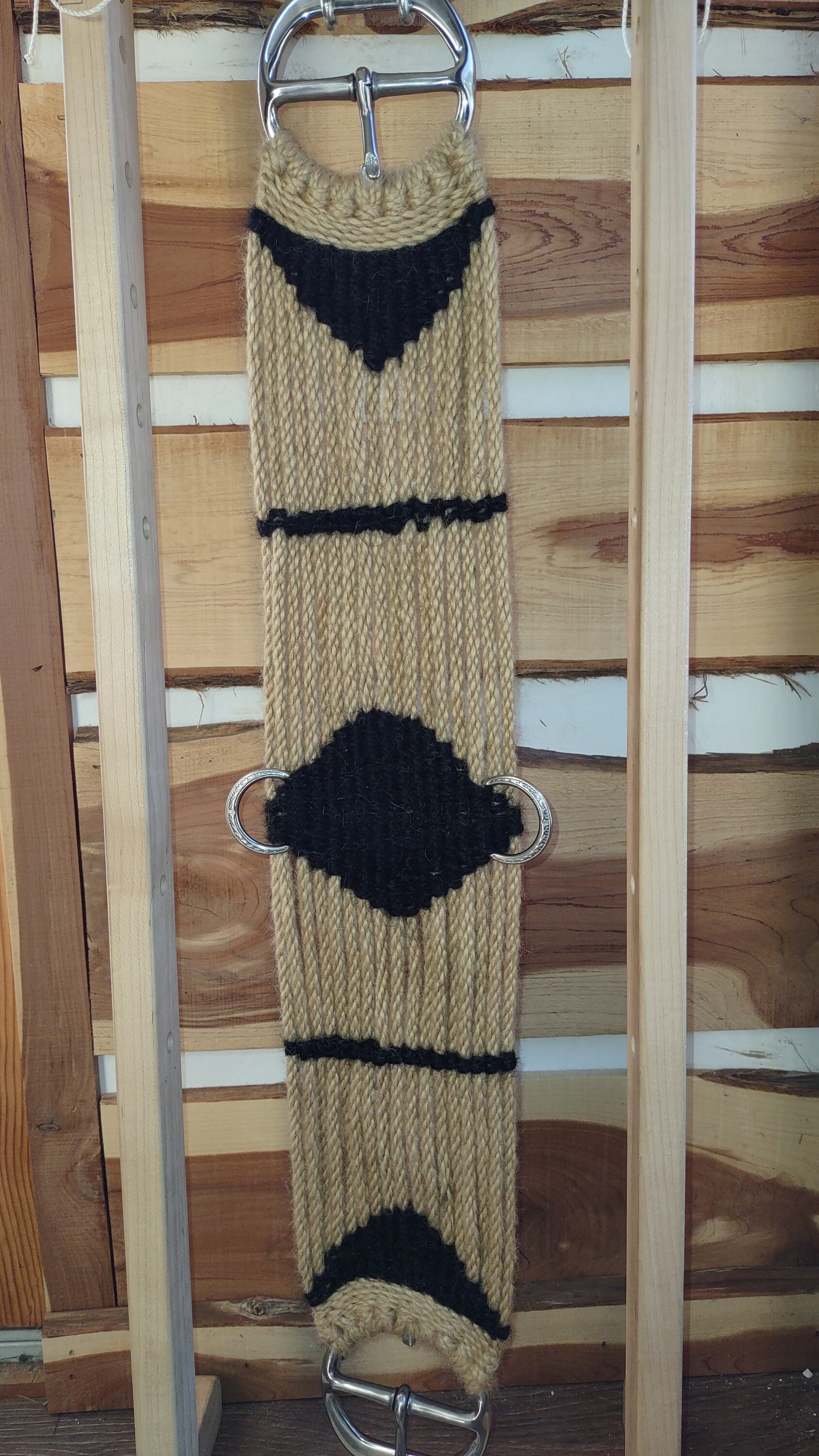 Made to Order Mohair Cinch: Diamonds & Bars - Etsy