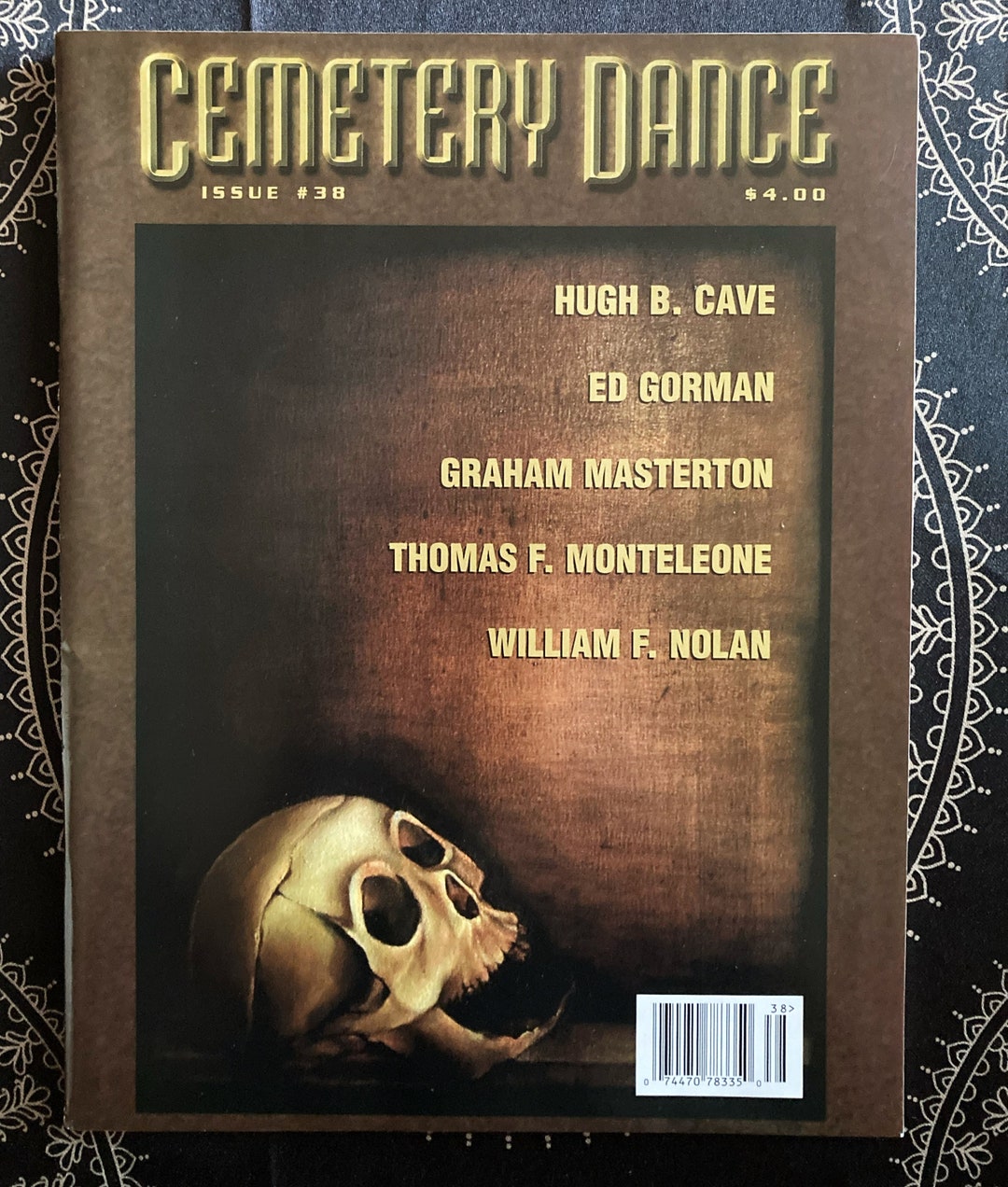 Cemetery Dance Magazine Issue #38 2002 | Literary Horror and Suspense ...