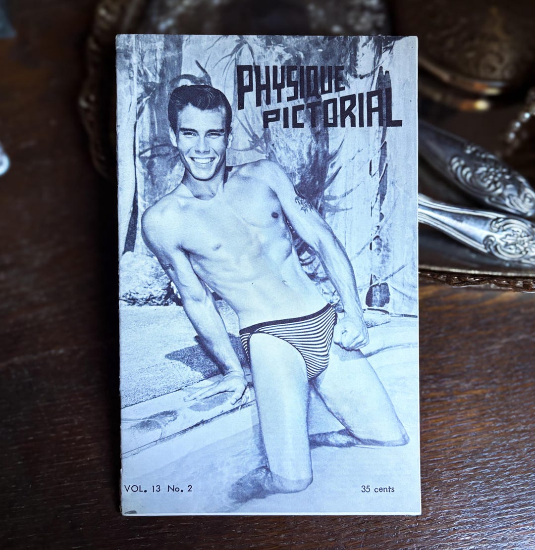 Physique Pictorial Vol. 13 No. 2 | 1963 Gay Men's Magazine - Etsy