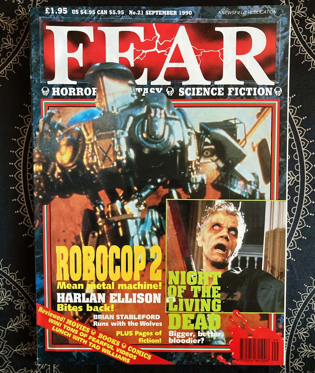 Fear Magazine | Issue No. 21 September 1990 | Horror Fastasy Science ...