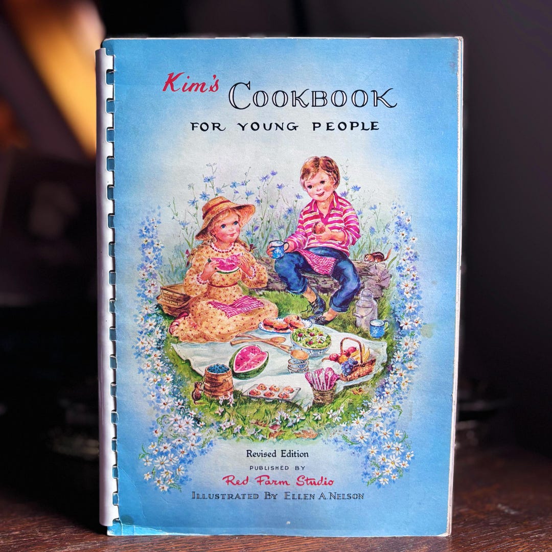 Kim's Cookbook for Young People | 1979 Paperback - Etsy