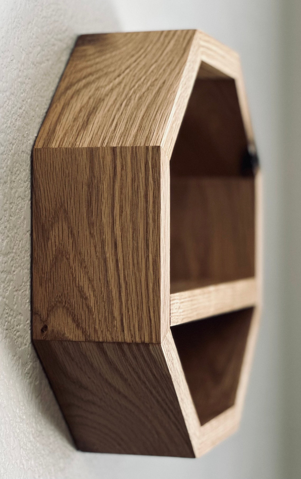 Octagon Shelf (with Removable Shelf) - Etsy