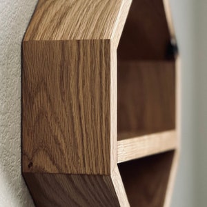 Octagon Shelf (with Removable Shelf) - Etsy