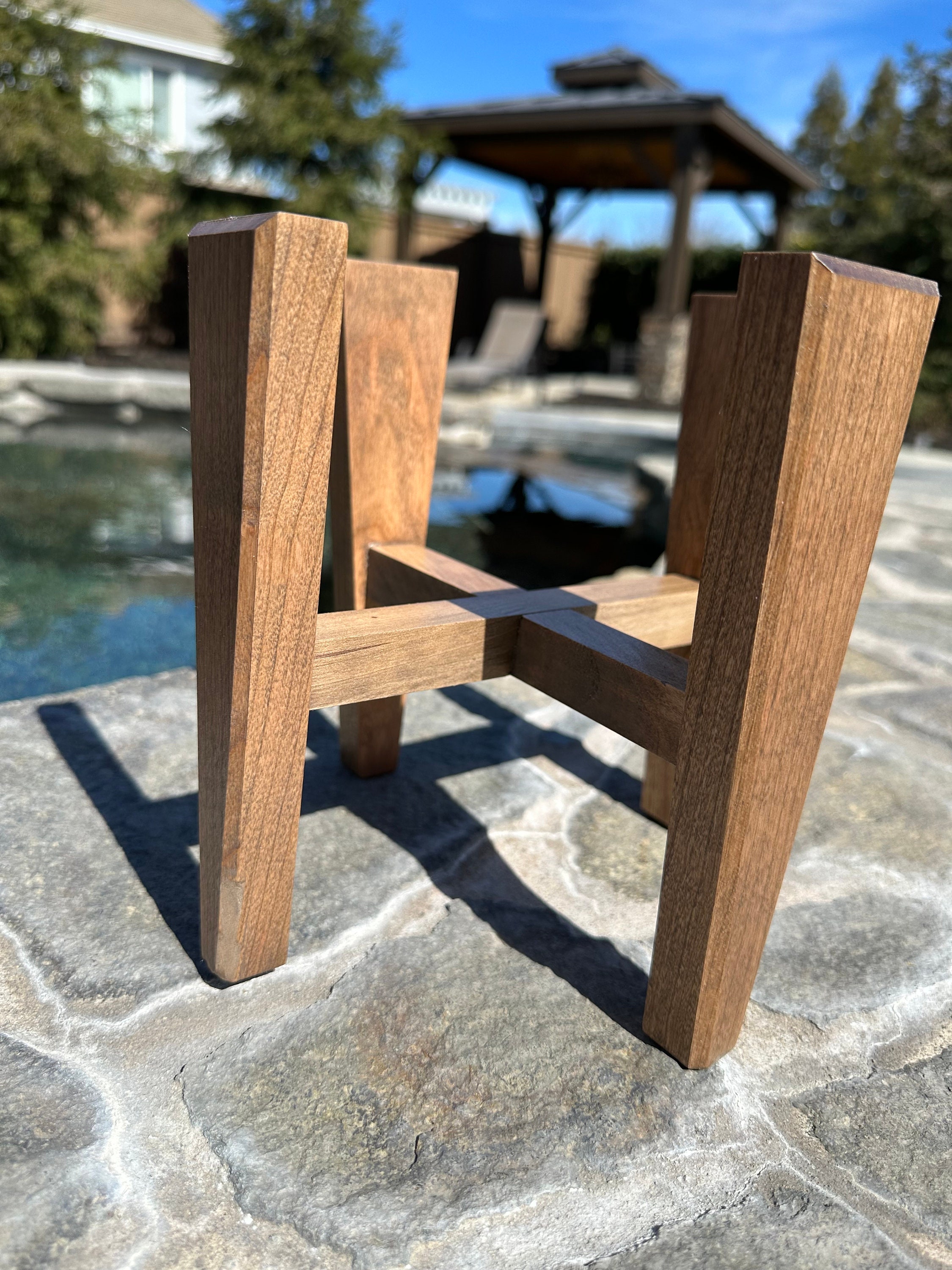 Tapered Leg Plant Stand - Etsy