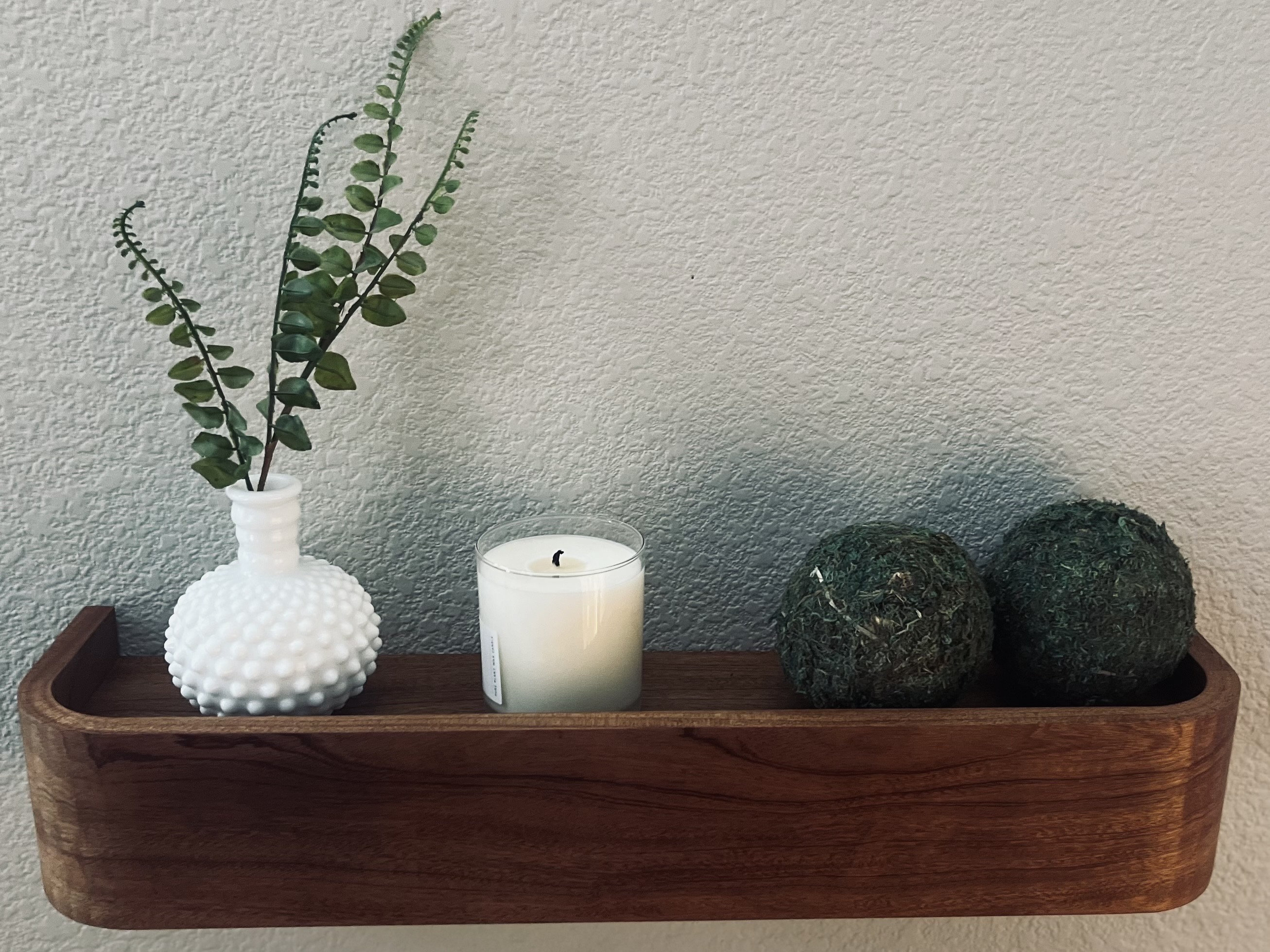 Curved Front Facing Floating Shelf - Etsy