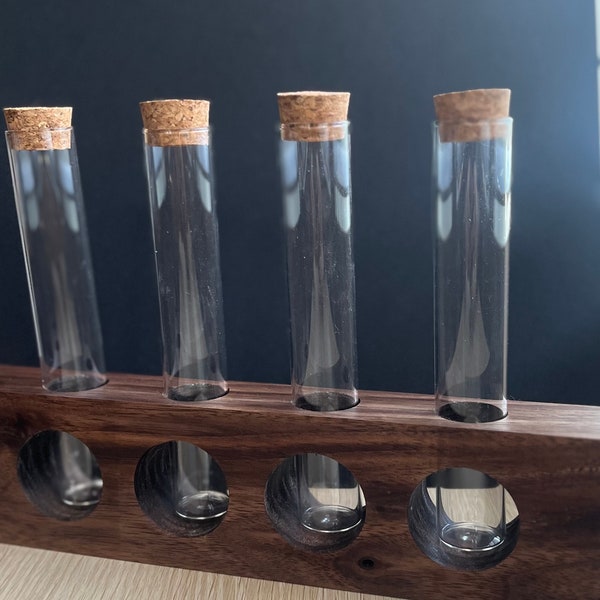Wood Test Tube Rack - Etsy