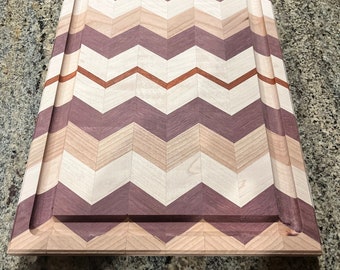 Chevron Cutting Board - Etsy