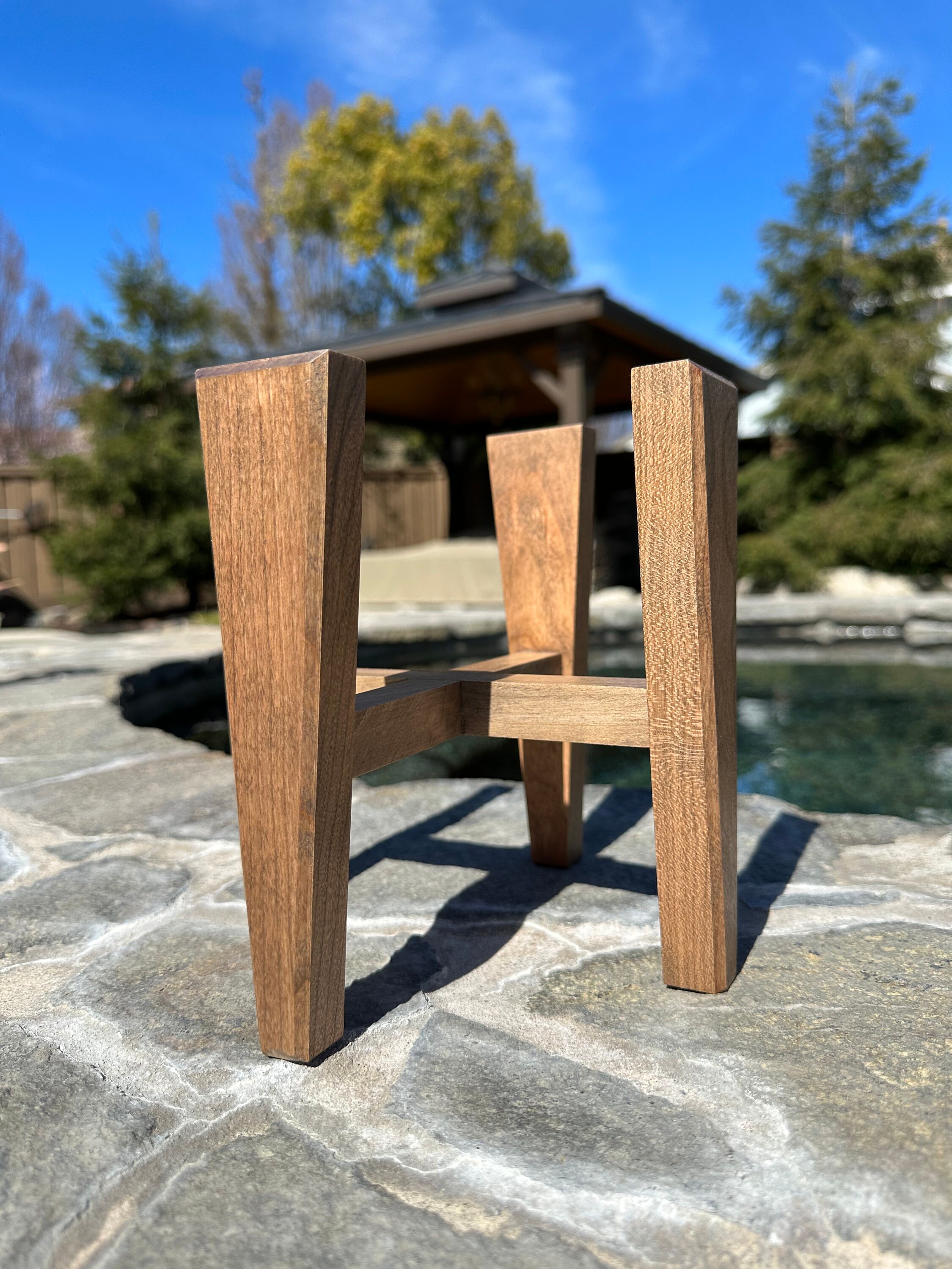 Tapered Leg Plant Stand - Etsy