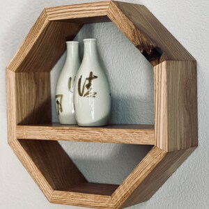 Octagon Shelf (with Removable Shelf) - Etsy