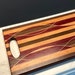 Curved Inlay Pattern Cutting Board - Etsy