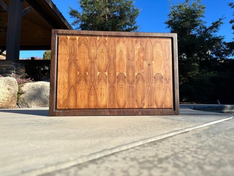 End Grain (book End) Cutting Board - Etsy